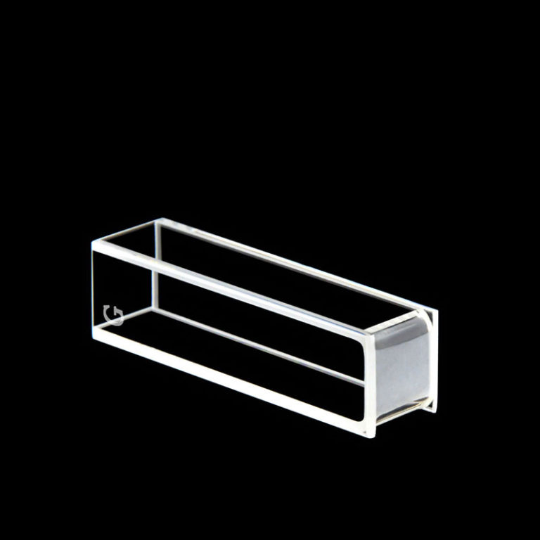 OP13, 10mm Standard Optical Glass Fluorescence Cuvettes, 4 Clear ...