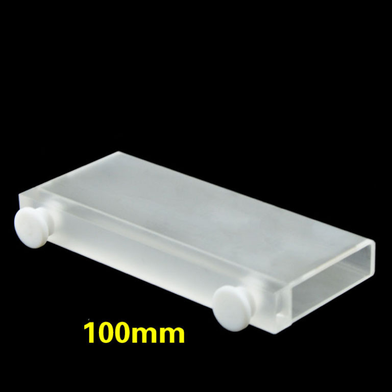 QC2701, 100mm Long Path Length Cuvette with Stoppers, 35mL, 2 Clear ...