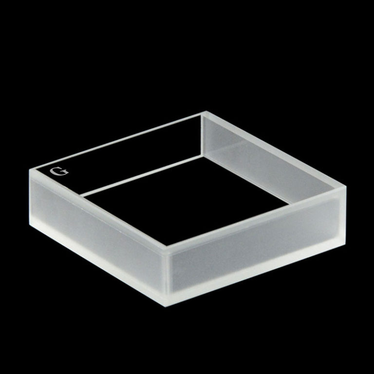 QF38, Macro Windows Polished Colorimeter Cuvette, 10mm Lightpath ...
