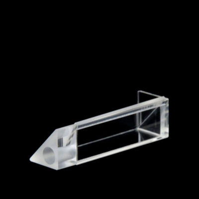 QF65, Triangle Cuvette with PTFE Stopper, 1.75mL – Cuvetten Cells